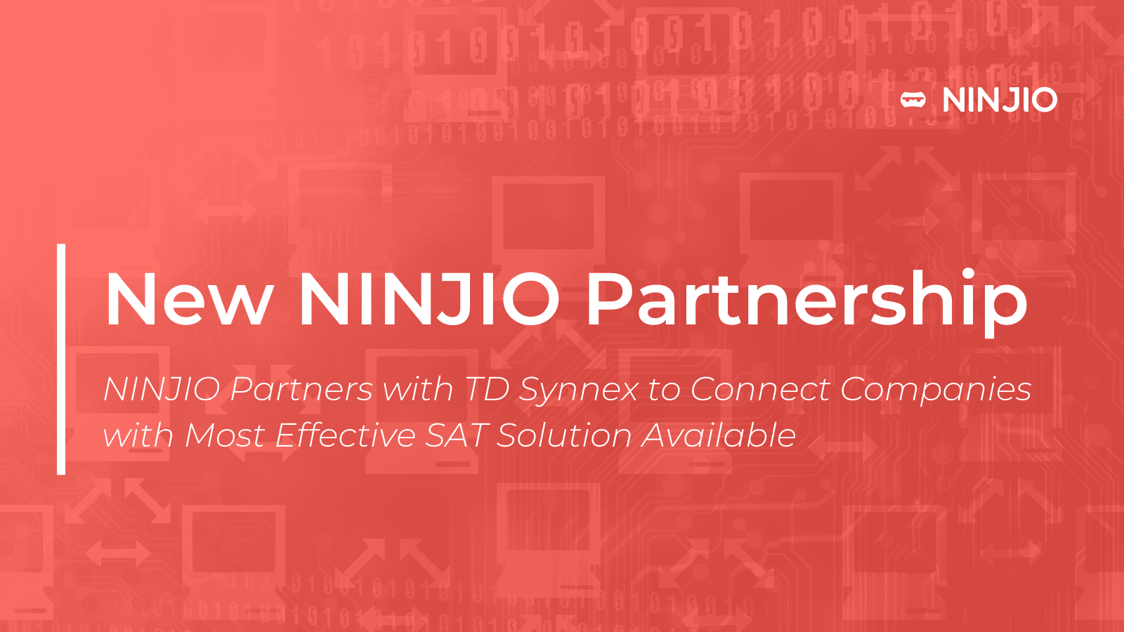 NINJIO Announces Agreement With TD SYNNEX | NINJIO