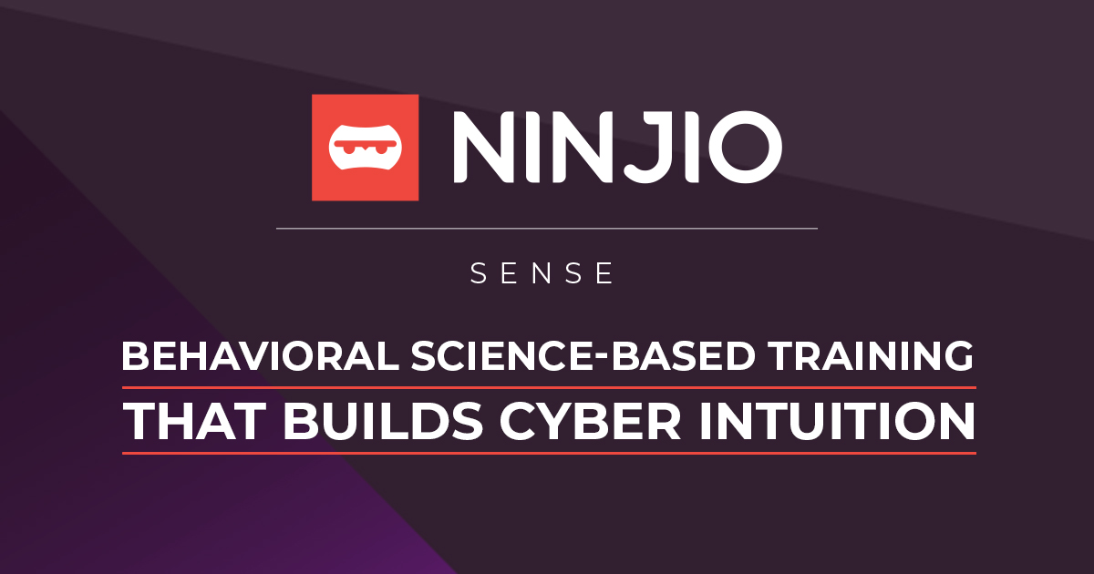 NINJIO SENSE Behavioral Science-Based Training | NINJIO